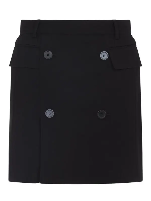 Balenciaga Tailored Mini Skirt - Black