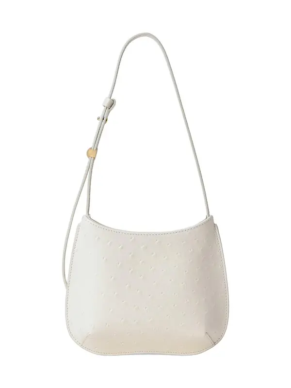 Jacquemus Le Petit Bisou Shoulder Bag - White