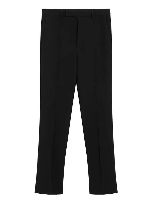Gucci Skinny Wool Trousers - Black