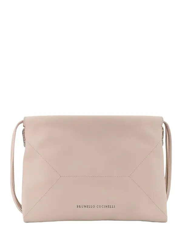 Brunello Cucinelli Duo Leather Shoulder Bag - Multicolor