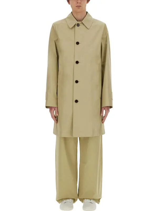 Burberry Cotton Trench Coat - Multicolor