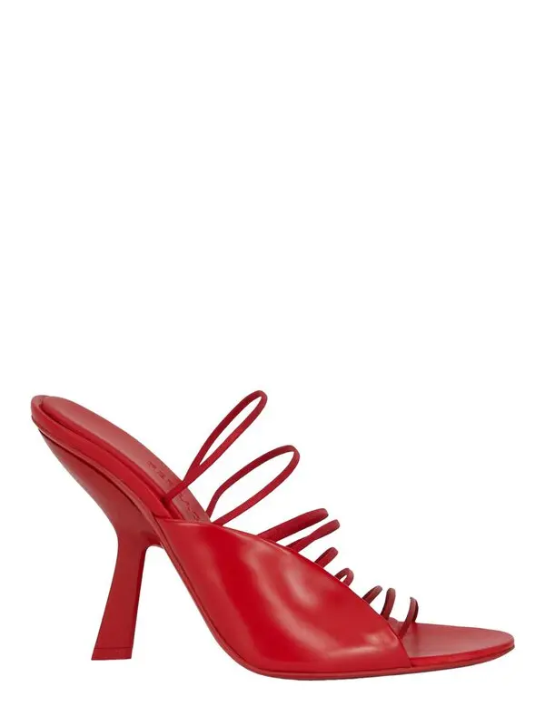 FERRAGAMO High Heel Mule Sandals - Multicolor