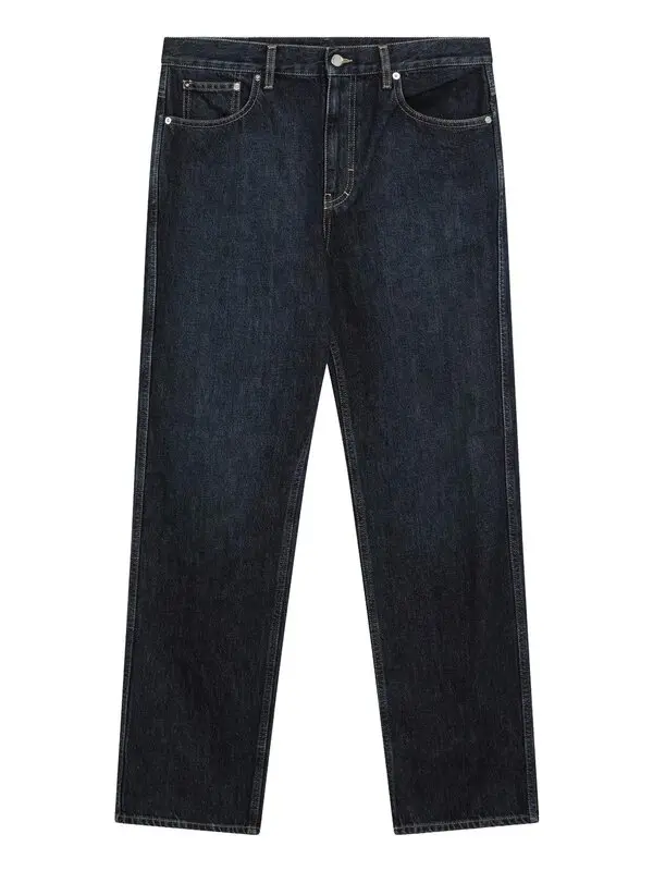 Gucci Blue Delave Slim-fit Jeans - White