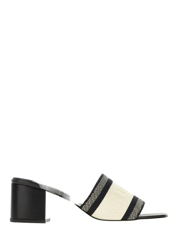 Gucci Woman's Block Heel Slide Pumps - Multicolor