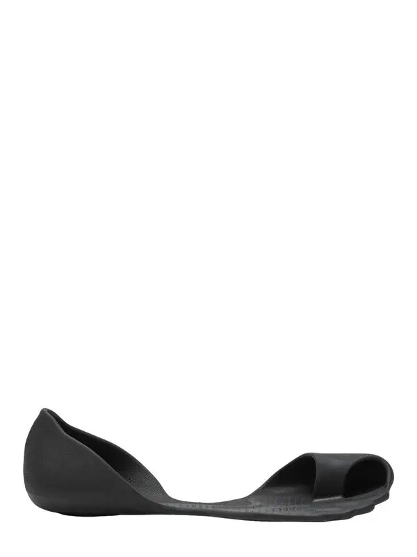 Balenciaga Eva Rubber Flip Flops - Black