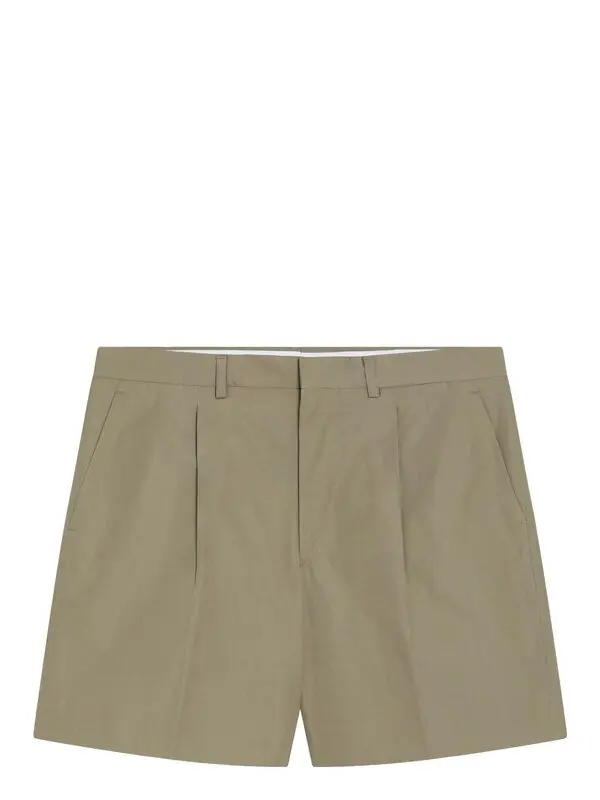 Prada Cotton Bermuda Shorts - Cream