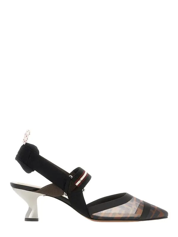 Fendi Slingback Pumps - Multicolor