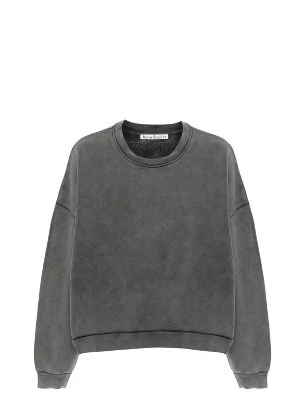 Acne Studios Logo Cotton Hoodie - Multicolor