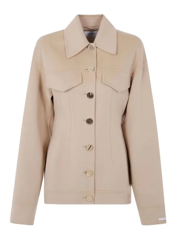 Sportmax Virgin Wool Coat - Multicolor