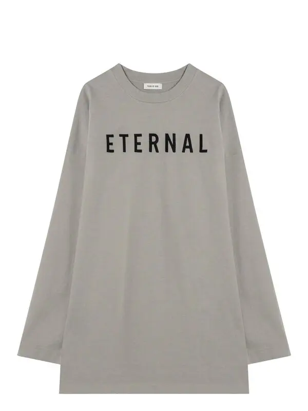 Fear Of God Grey Dove-grey Eternal T-shirt - Gray