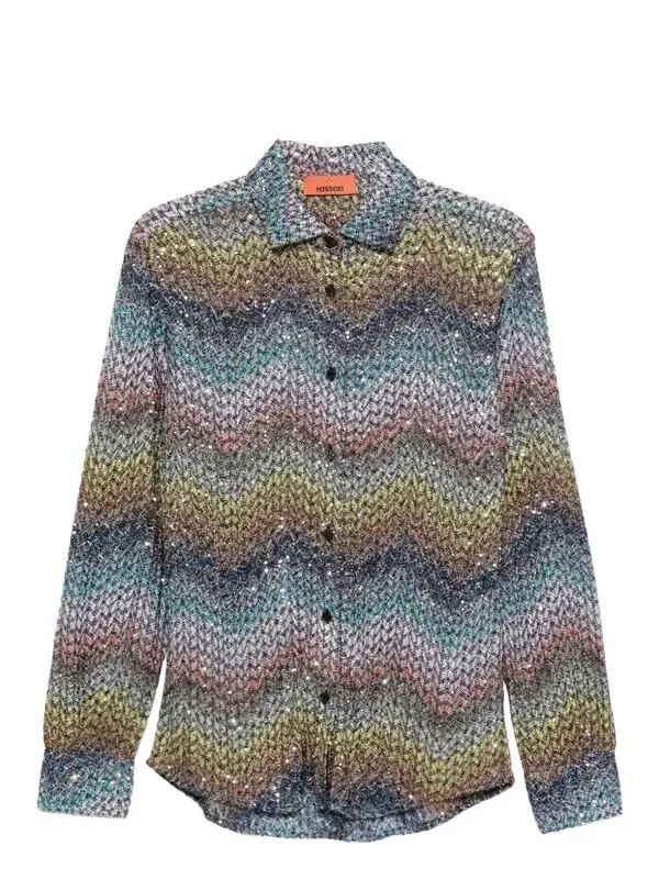 Missoni Caperdon" Long Sleeve Shirt - Multicolor