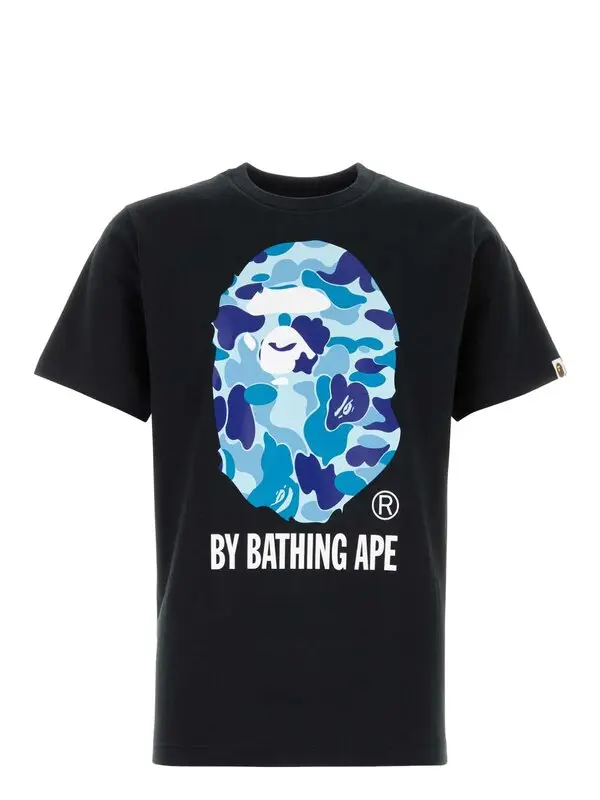 A BATHING APE Cotton Abc Camo T-shirt - Black