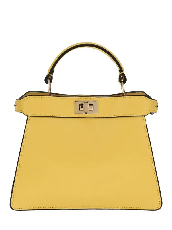 Fendi Peekaboo Iseeu Petite Handbag - Yellow