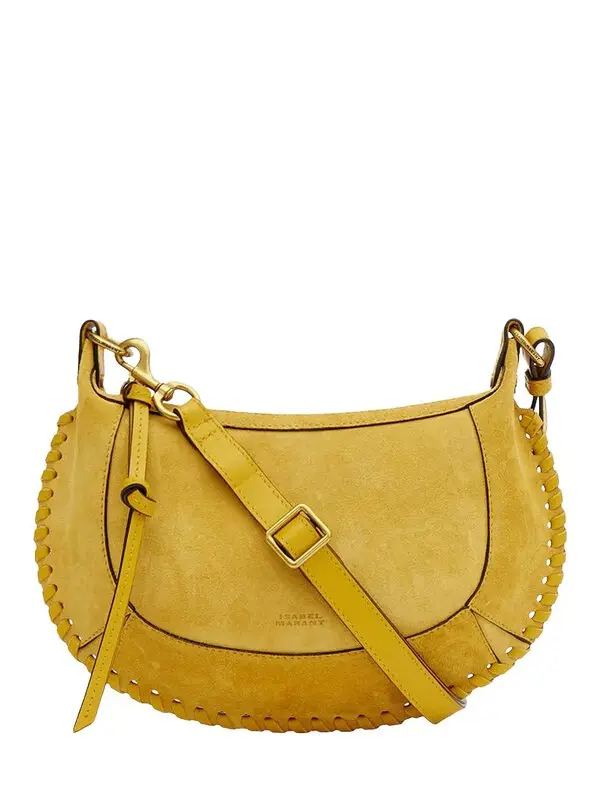 Isabel Marant Étoile Oskan Moon Suede Crossbody Bag - Multicolor