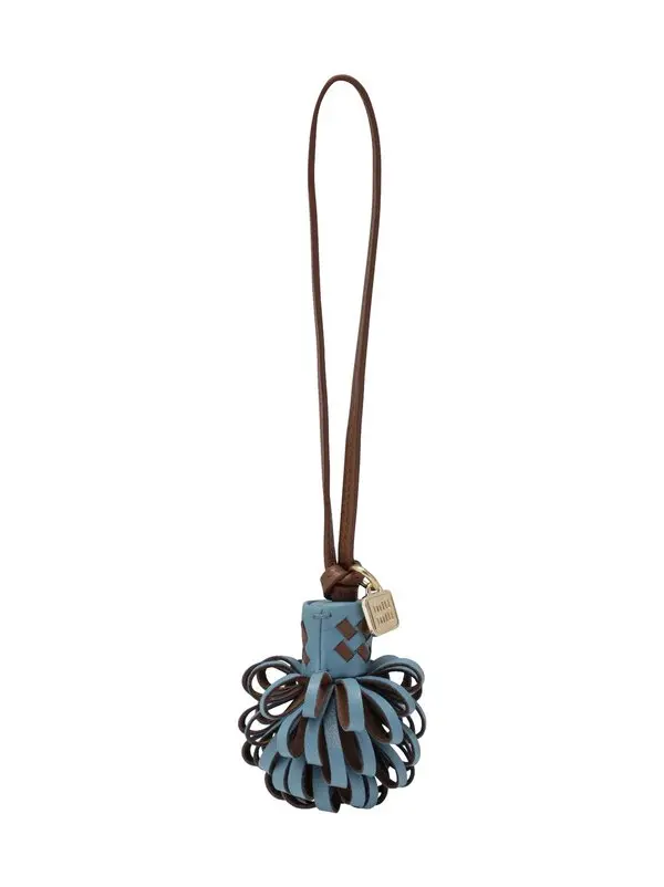 Miu Miu Nappa Leather Charm - Brown