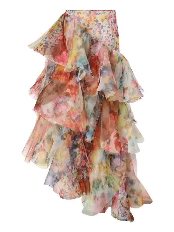 Zimmermann Luna Maxi Skirt - Multicolor