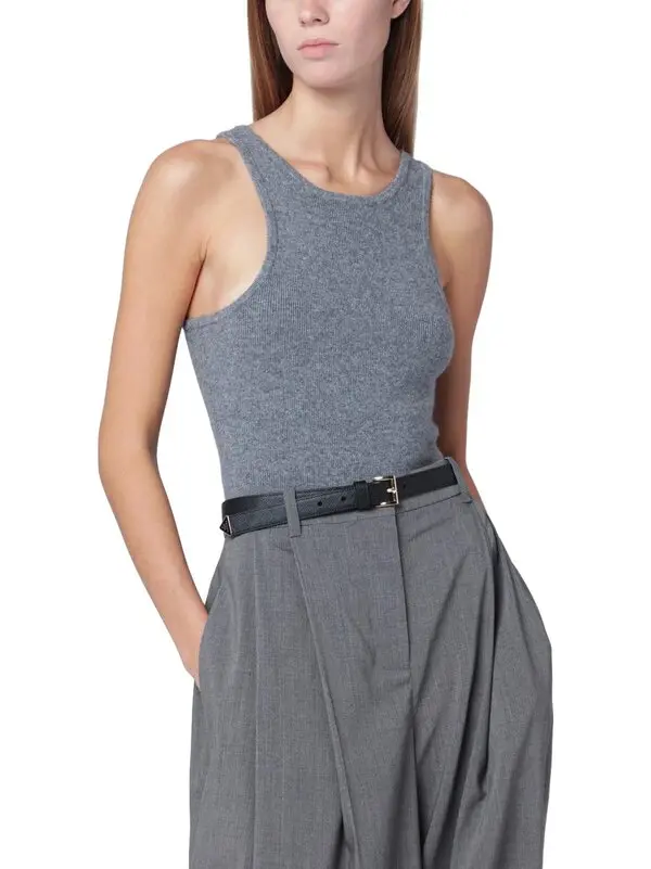 Almada Label Luna Top - Gray