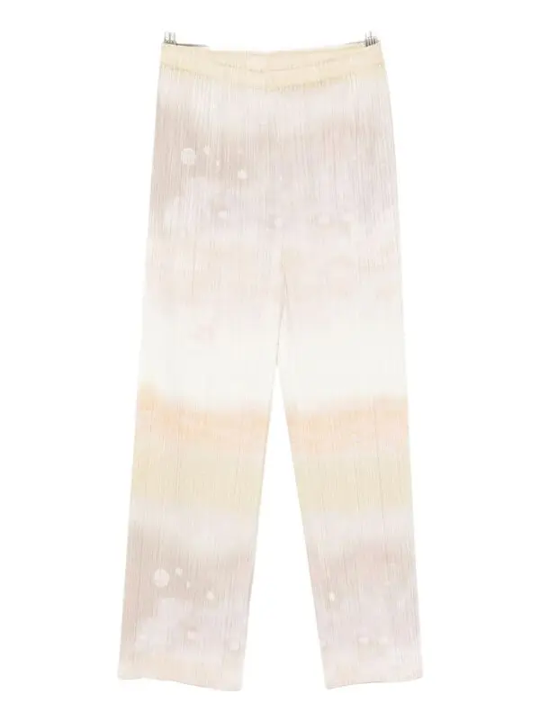 Issey Miyake Pleated Trousers - Multicolor
