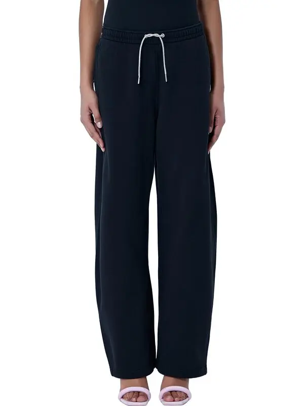 Alexander Wang Elasticated Waist Drawstring Trousers - Black