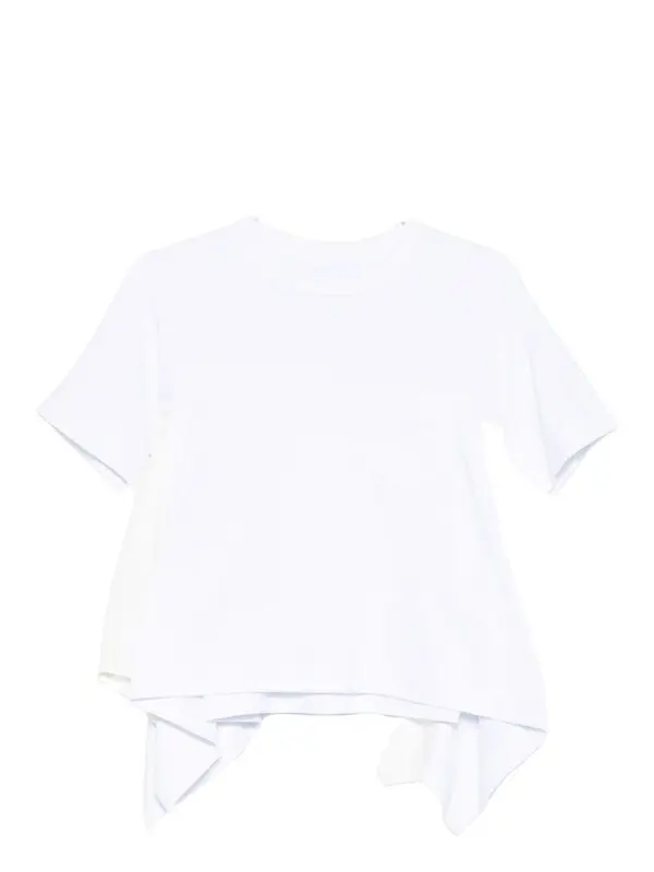 Sacai Layered Cotton T-shirt - Multicolor