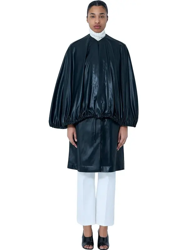 TOTEME Oversized Cape Jacket - Black