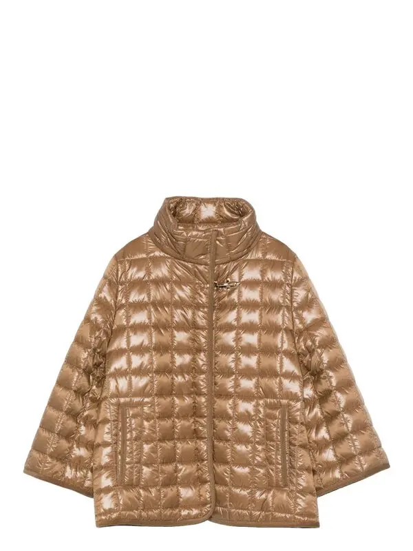 FAY Quilted Cape - Multicolor