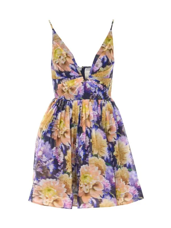 Zimmermann Luna Mini Dress - Multicolor