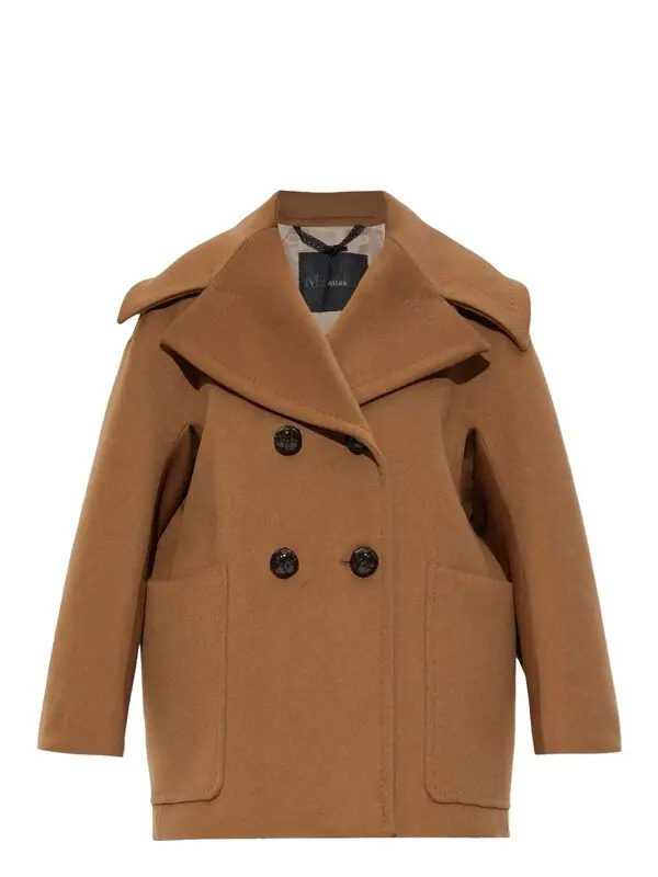 Max Mara Cashmere Coat - Multicolor