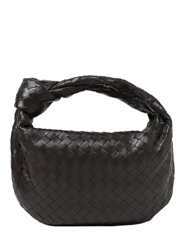 Bottega Veneta Woven Leather Handbag - Gold