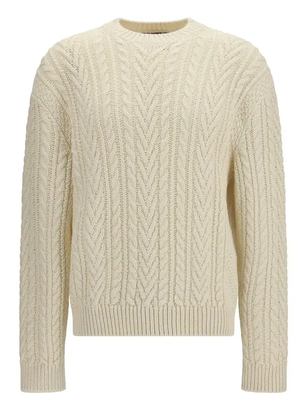 Loro Piana Schooner Crewneck Sweater - Cream