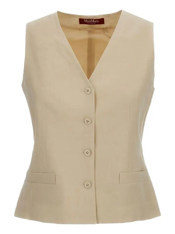Max Mara Waistcoat - Cream