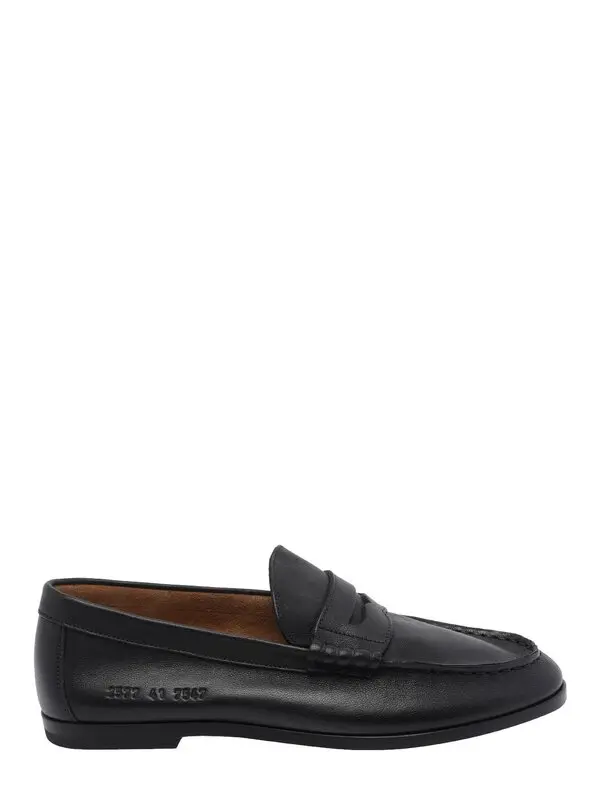 COMMON PROJECTS Soft Leather Loafers - Black