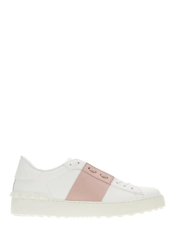 Valentino Garavani Leather Sneakers - Multicolor