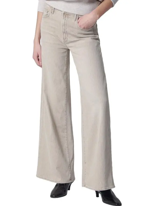 MOTHER The Dodger Sneak Jeans - Cream
