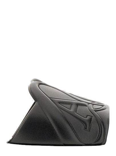 Alexander McQueen Embossed Logo Slide Slippers - Multicolor