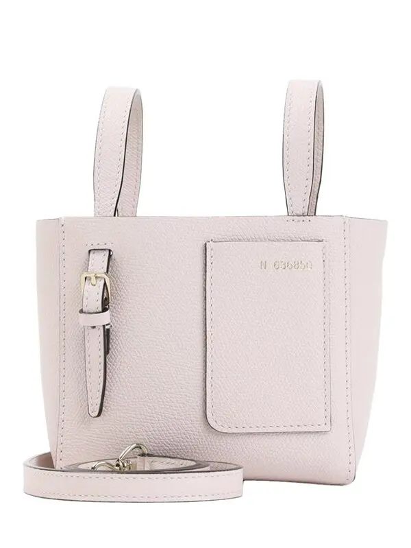 VALEXTRA Bucket Mini Calf Leather Shoulder Bag - Multicolor