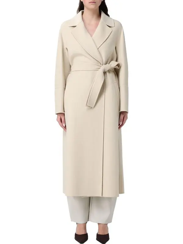 Max Mara Beige Coat - Cream