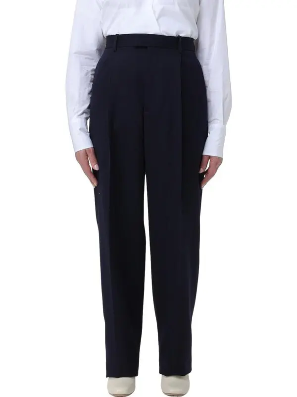 Bottega Veneta Belted Trousers - Blue