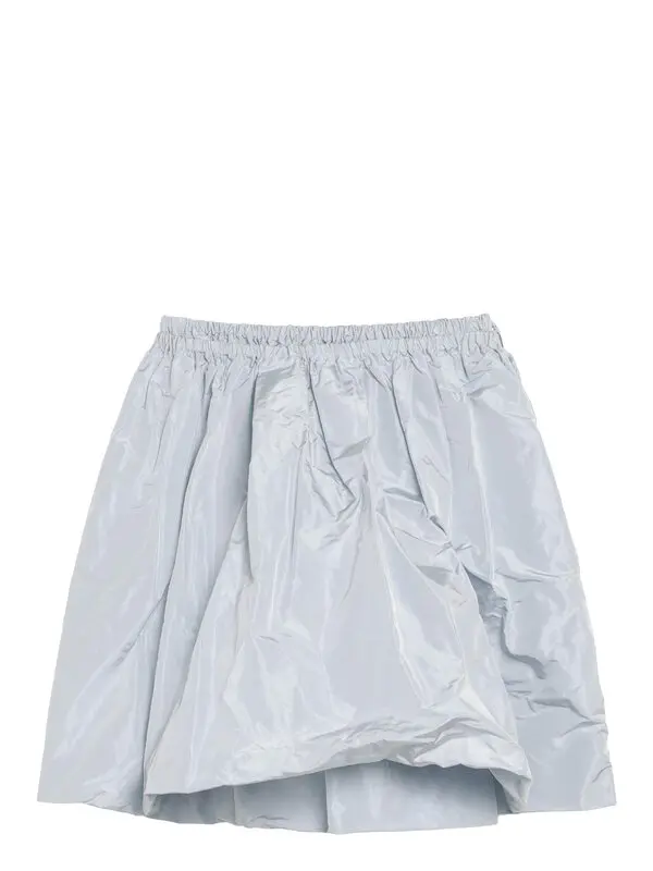 Prada Technical Taffeta Skirt - Blue