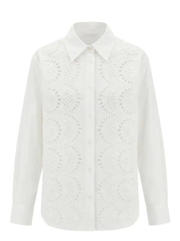 P.a.r.o.s.h Embroidered Cotton Shirt - Multicolor
