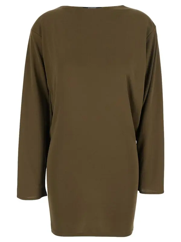 Jacquemus La Robe Mistral' Viscose Dress - Green