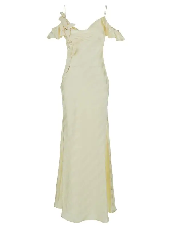 SELF-PORTRAIT Striped Maxi Dress - Multicolor