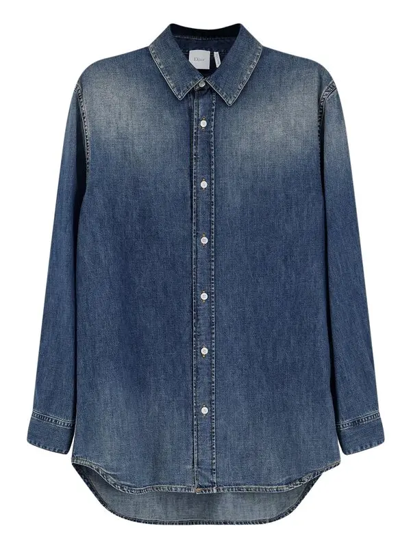 Dior Vintage Denim Shirt - Multicolor