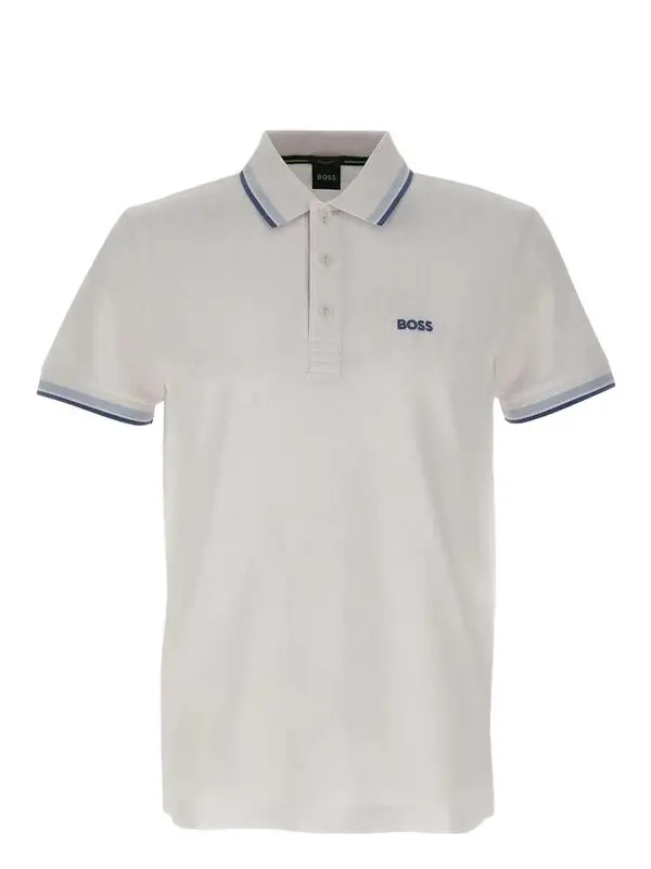 BOSS Polo Shirts - White