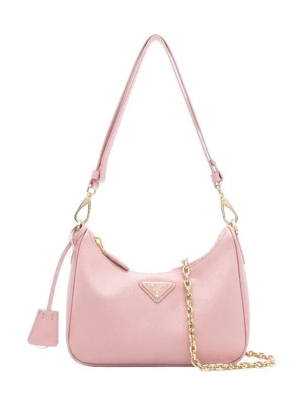 Prada Re-edition Leather Shoulder Bag - Multicolor