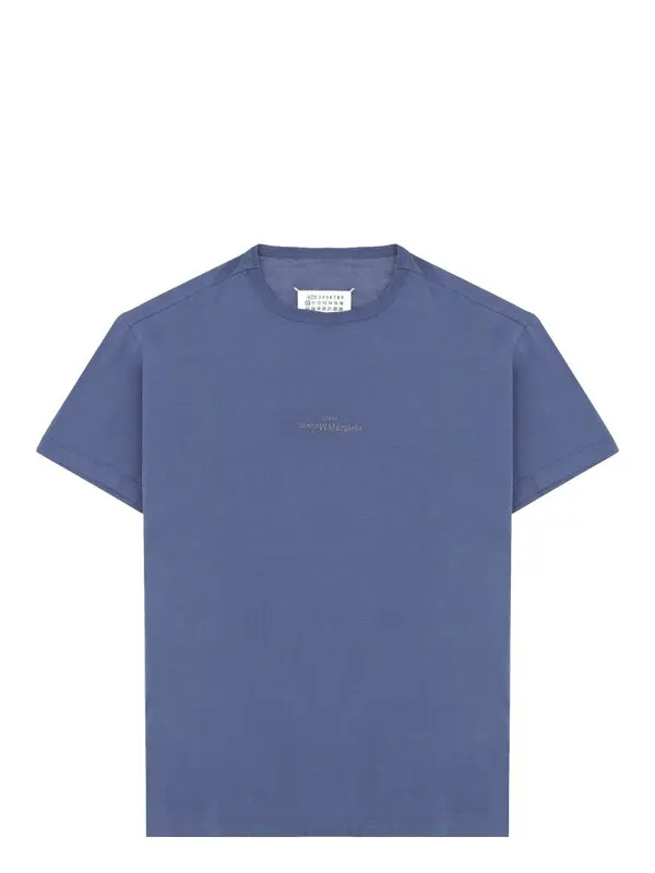 MAISON MARGIELA T-shirt In Cotone - Blue