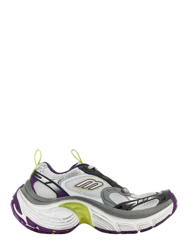 Balenciaga Mesh And Rubber 6xl Sneakers - Multicolor