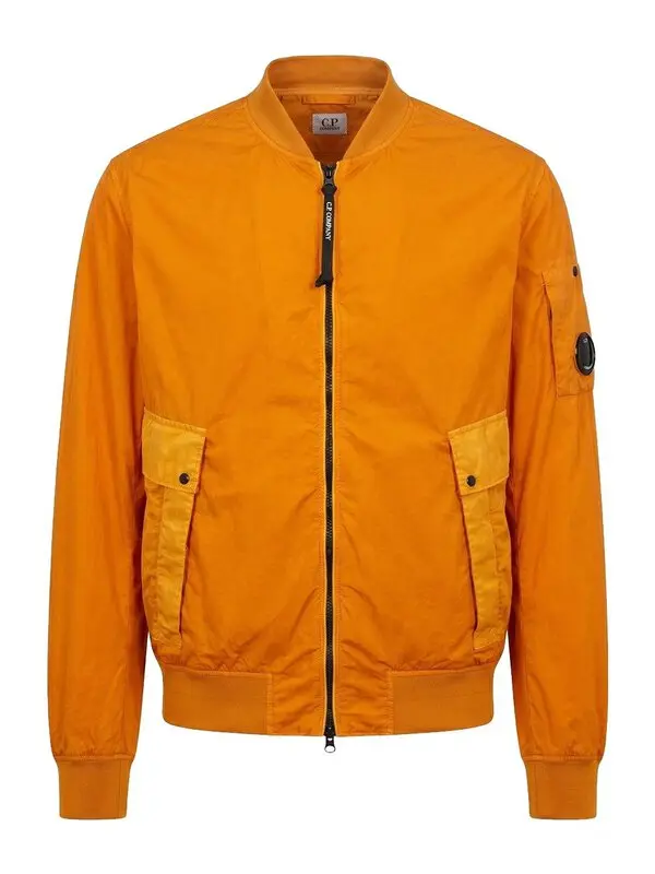 C.P. COMPANY Polyamide Bomber Jacket - Multicolor