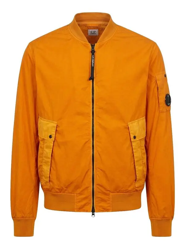 C.P. COMPANY Polyamide Bomber Jacket - Multicolor