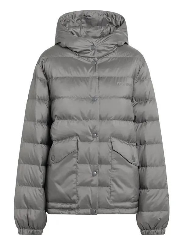 Miu Miu Puffer Jacket - Gray